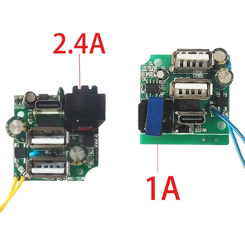 Fast-Charging-Power-Module-2-4A-1A-Double-USB-Type-C-Output-Charging ...