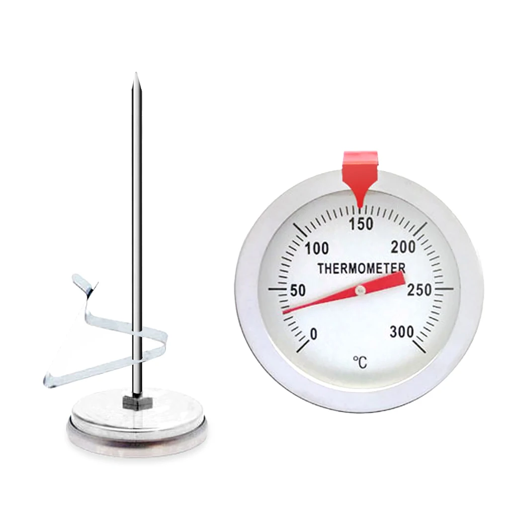 Stainless-Steel-Cooking-Thermometer-Pot-Clip-Meat-BBQ-Temperature-Gauge ...