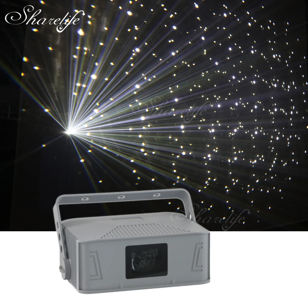 30PCS-5W-Waterproof-White-Twinkling-Star-Lights-Mini-Laser-Projector ...