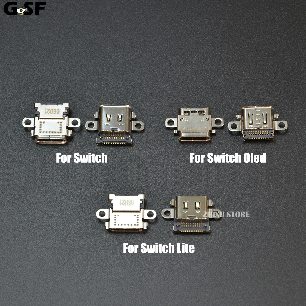 GSF 1PC For NS Switch OLED Usb Charging Port Socket Lot For Switch Lite ...