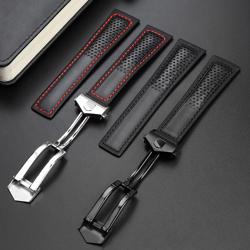 For-TAG-Heuer-Calila-Outdoor-Safety-Watch-Strap-F1-Monaco-Racing-Men-s ...