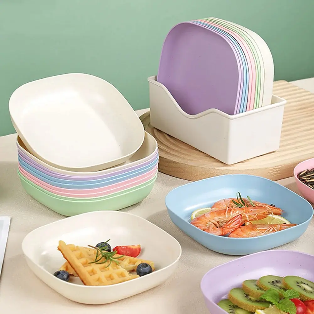 10Pcs-Multi-function-Spit-Bone-Dish-Household-Food-Grade-Plastic-Spit ...