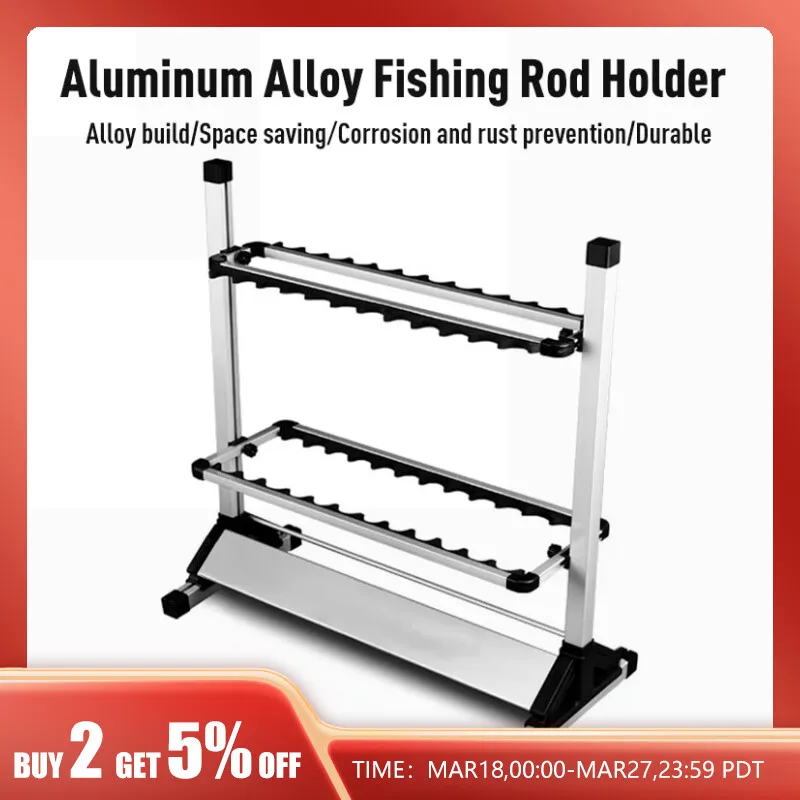 Aluminum-Alloy-Fishing-Rod-Rack-Holder-Stand-Fishing-Rods-Pole-Holder ...