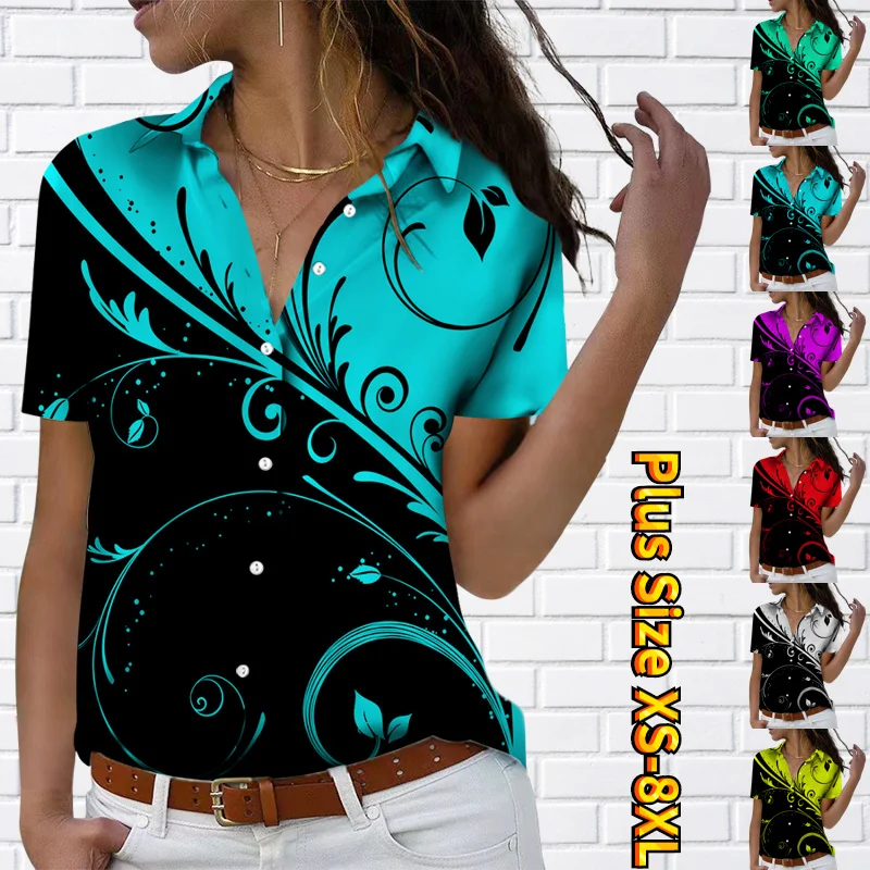 Summer-Shirt-Sexy-Clothing-New-Design-Printing-Tops-Elegance-Women-s-3D ...