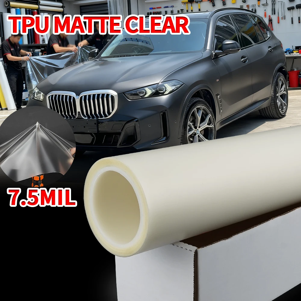 Self-healing TPU Matte Transparent Vinyl Car Wrap Protection Film TPU ...