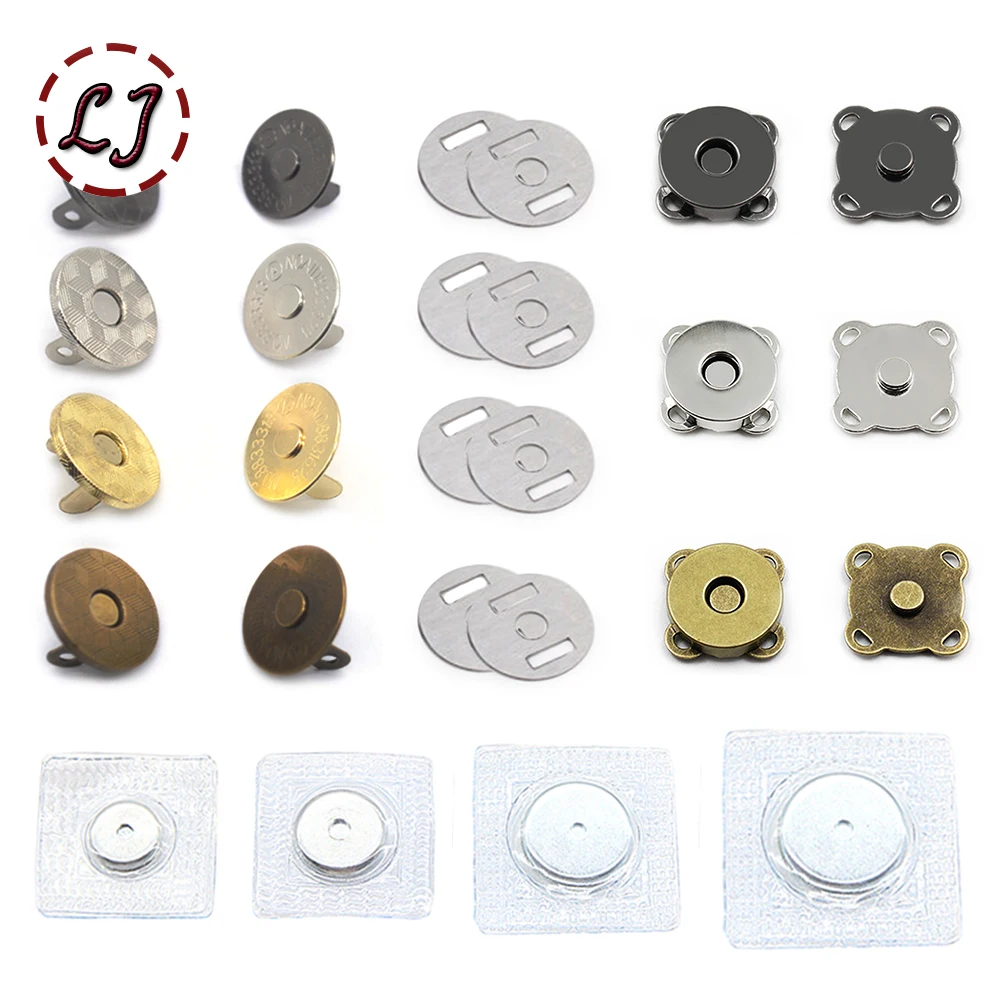 New High Quality 5 pairs 3 Style Invisible Hidden metal Strong magnetic ...
