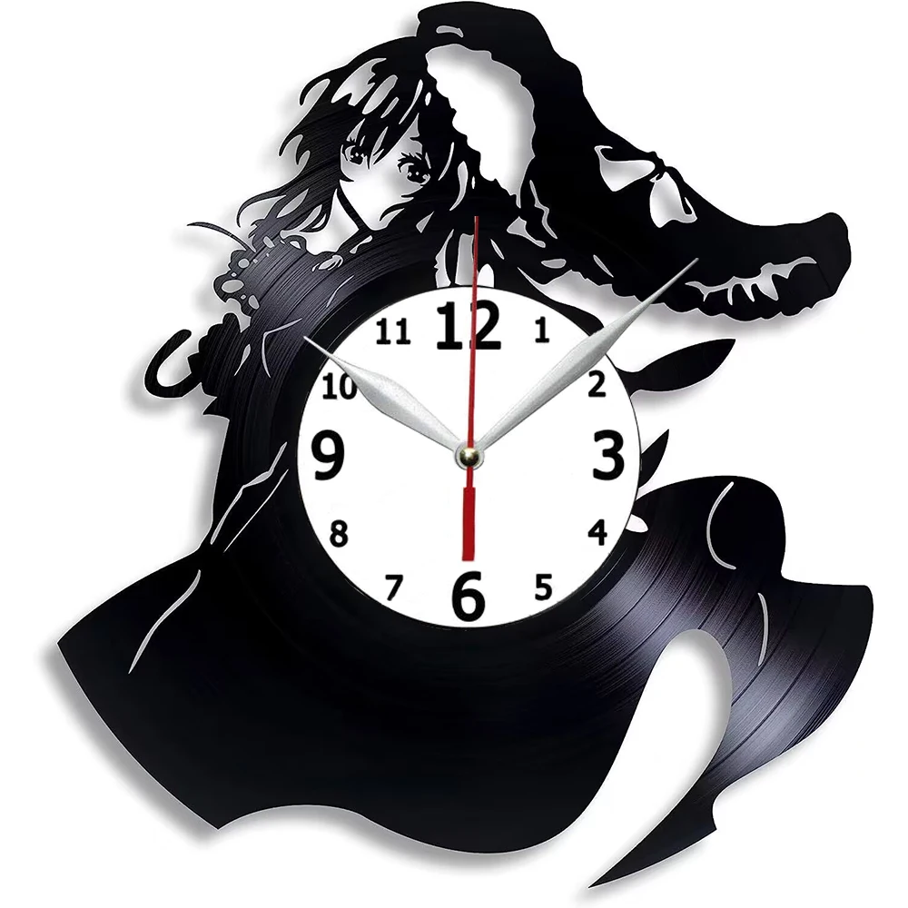 Reloj de decoración Compatible con Violet Evergarden, reloj de pared de ...