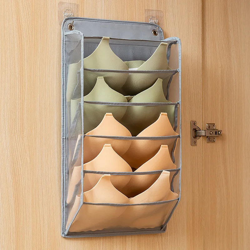 Non-Woven-ONE-Sided-Underwear-Storage-Bag-Wardrobe-Hanging-Bag-Folding ...