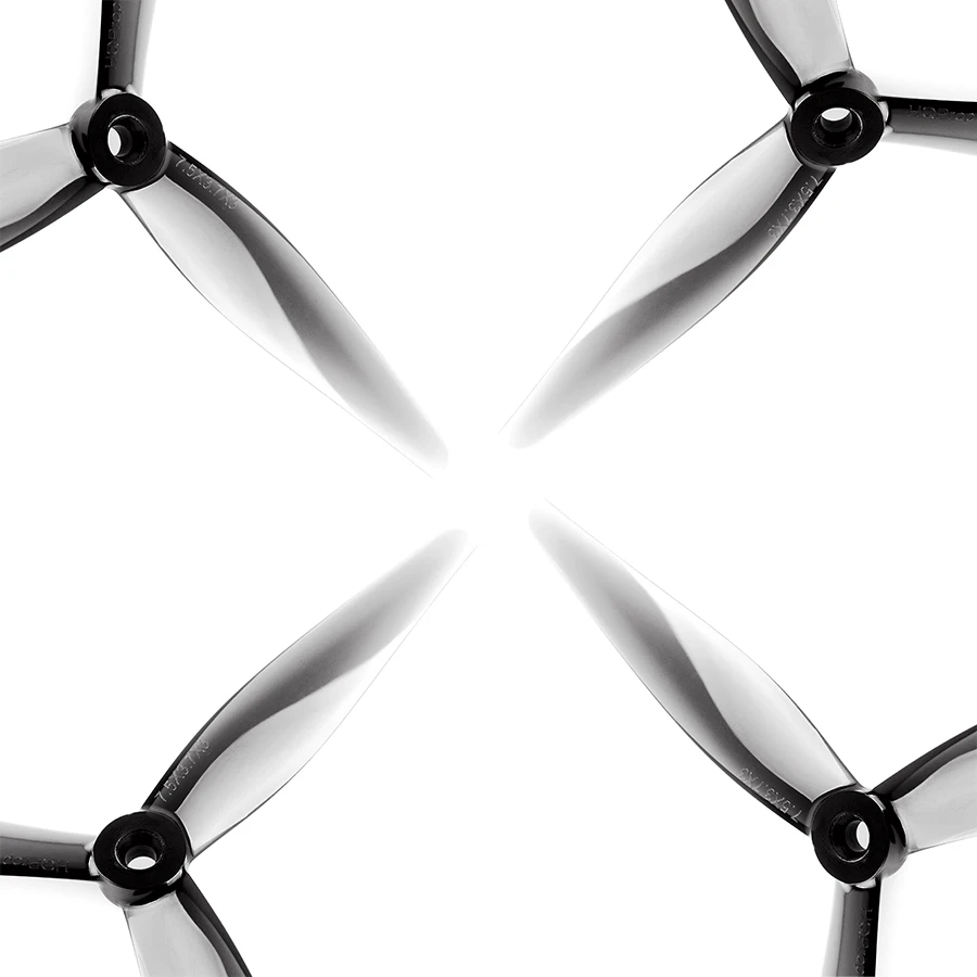 HQProp J75 7X5X3 7Inch 3-blade 5mm Shaft Racing Propeller Poly ...
