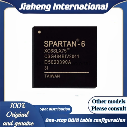 XC6SLX75-3FGG484I package: BGA-484 Programmable Logic Device (CPLD/FPGA) 100% original and authentic