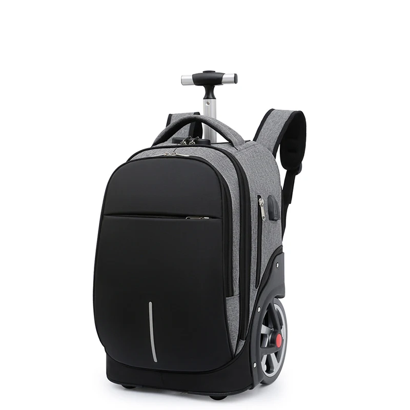 Rolling-Luggage-Backpack-Men-Trolley-Bag-with-wheels-Business-Wheeled ...