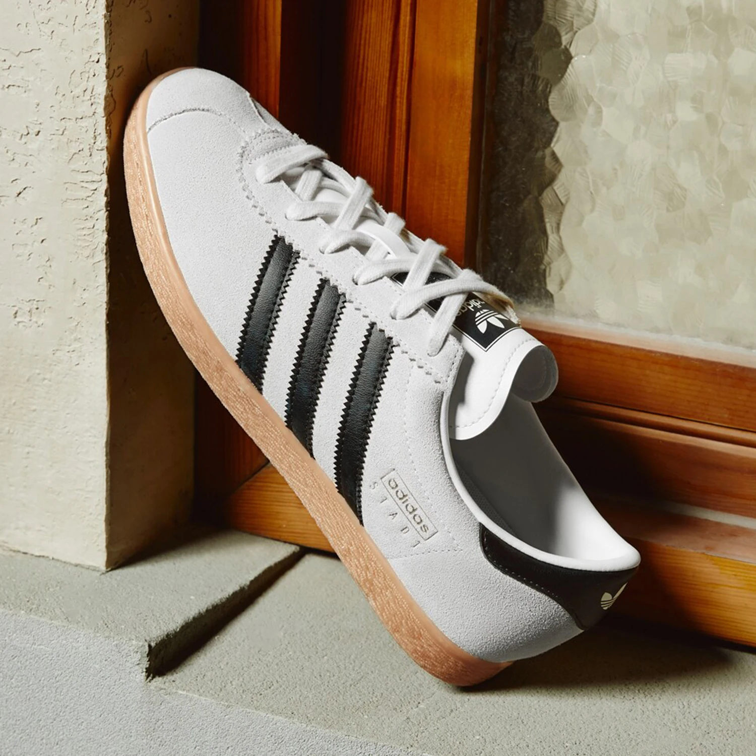 Adidas official genuine clover men's and women's thin soled casual low ...