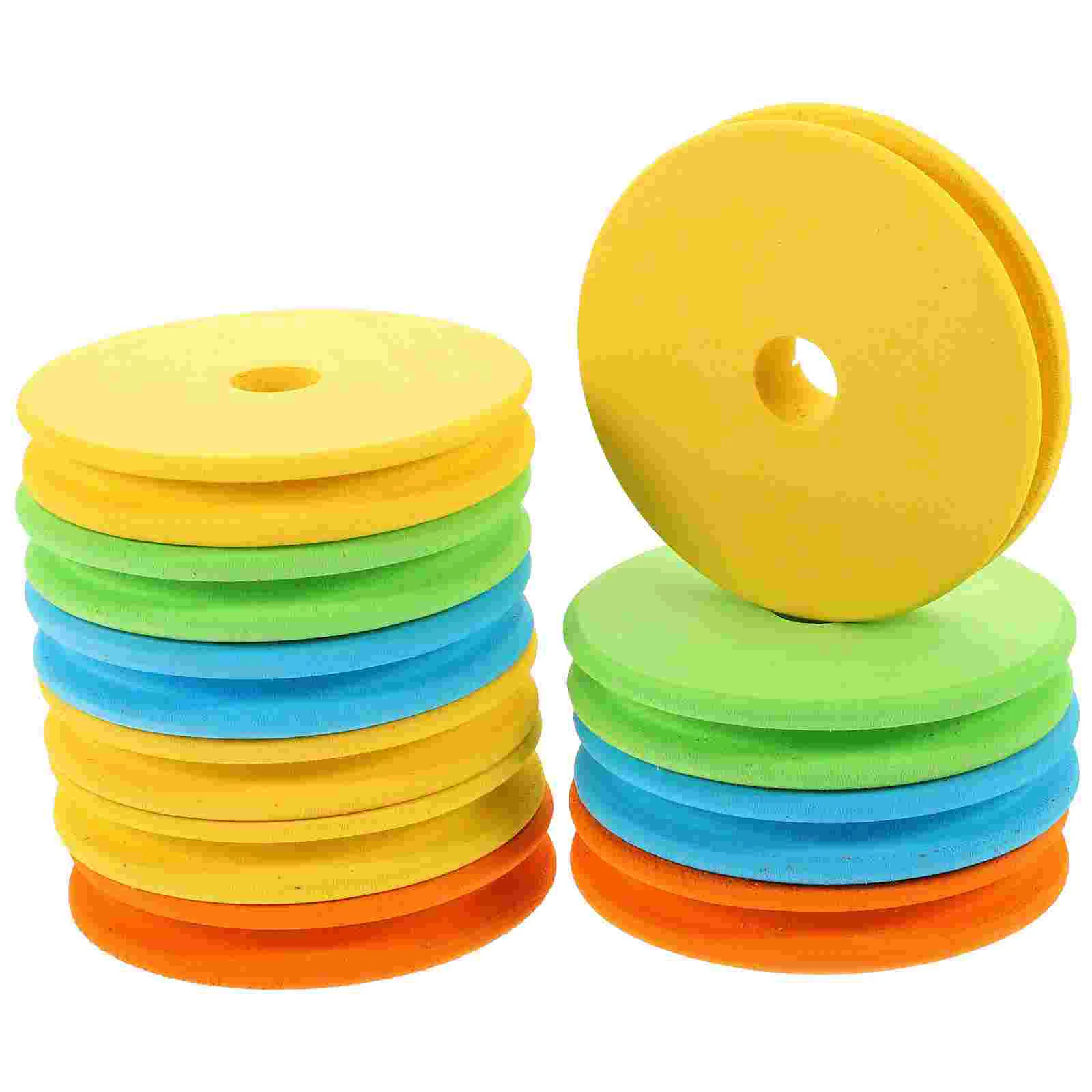 Foam-Line-Spool-Large-Size-Easy-to-Use-Colorful-Fishing-Gear-Plates-for ...