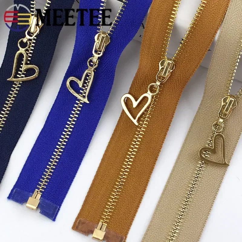4Pcs-3-Metal-Zippers-15-70cm-Auto-Lock-Zipper-For-Sewing-Bags-Purse ...
