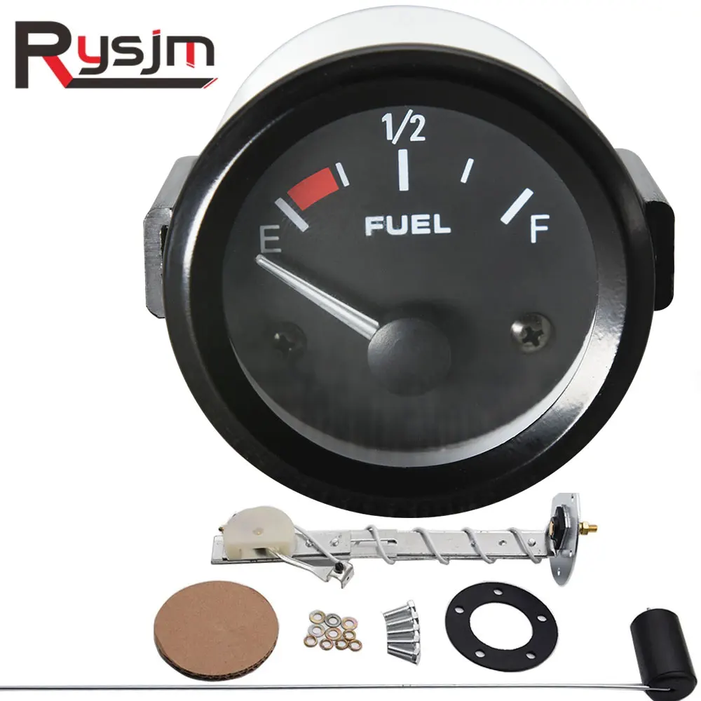 AD-Fuel-Gauges-52mm-12V-DC-Mechanical-Car-Fuel-Level-Gauge-Black-Oil-FG ...