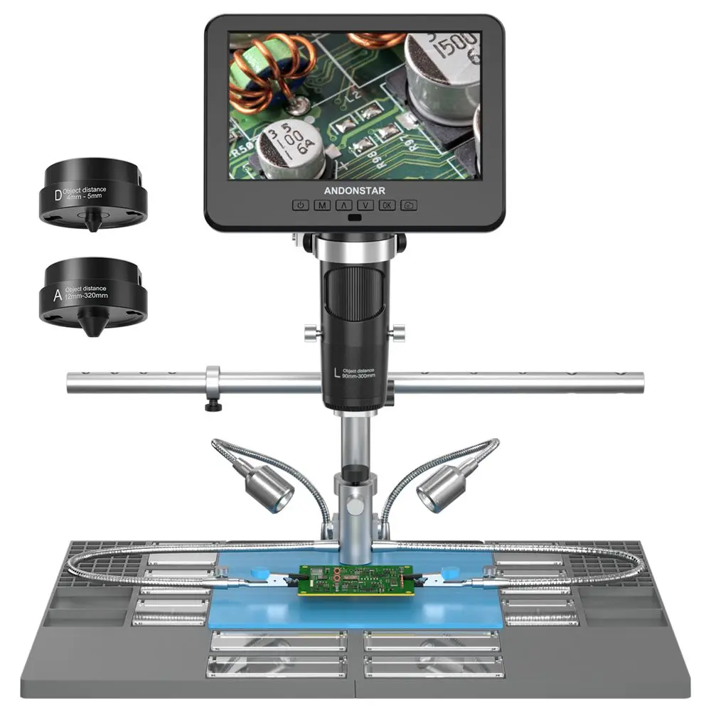 Andonstar-2024-AD246SM-Plus-2000x-Trinocular-Digital-Microscope-UHD ...