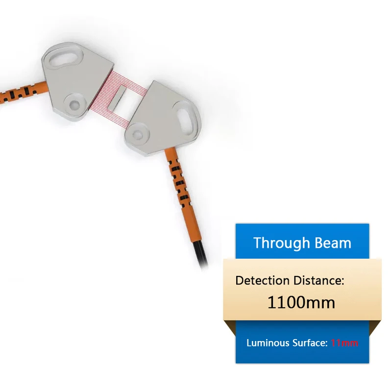 10MM-Small-Array-Fiber-Optic-Sensor-Sensing-Width-11mm-Area-Banner ...