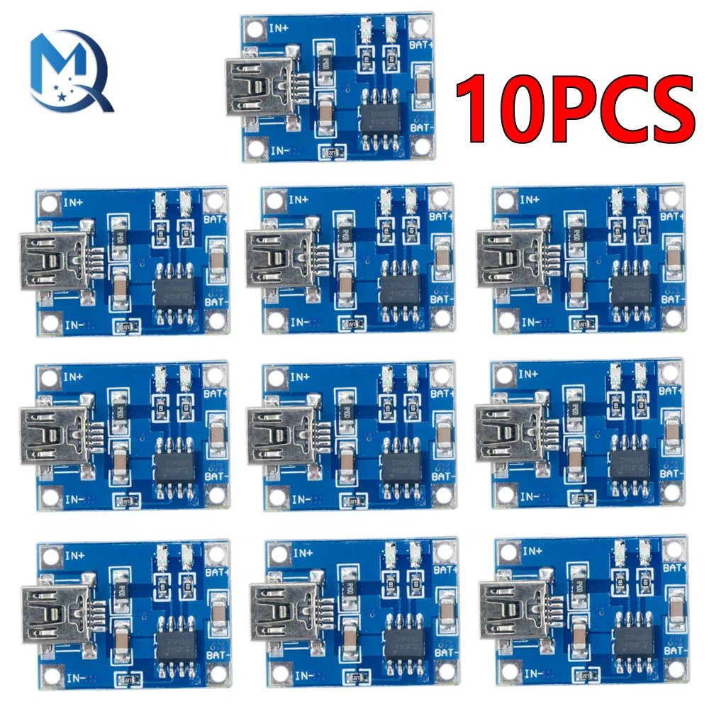 미니 USB 18650 마이크로 USB C타입 리튬 배터리 충전 보드 충전기 모듈 및 보호 이중 기능 TP4056 18650 ...