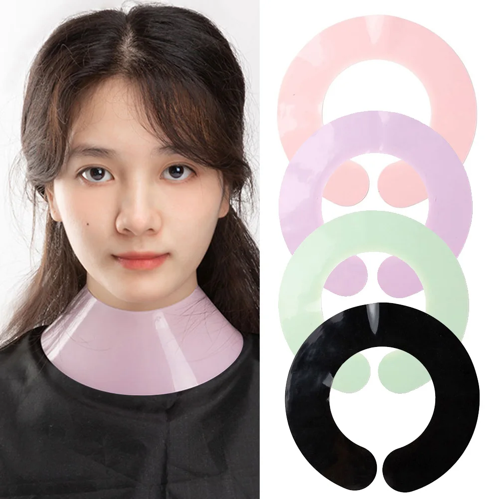 Stylist-Cutting-Collar-Silicone-Hair-Dyeing-Shawl-Hair-Collar-Neck ...