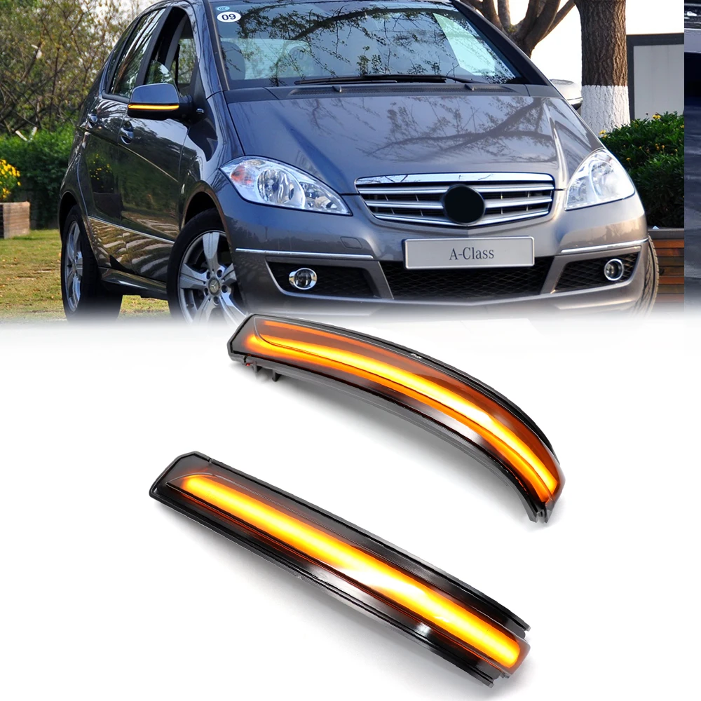 For Mercedes Benz Class A B W169 A160 W245 Facelift Led Dynamic Side ...