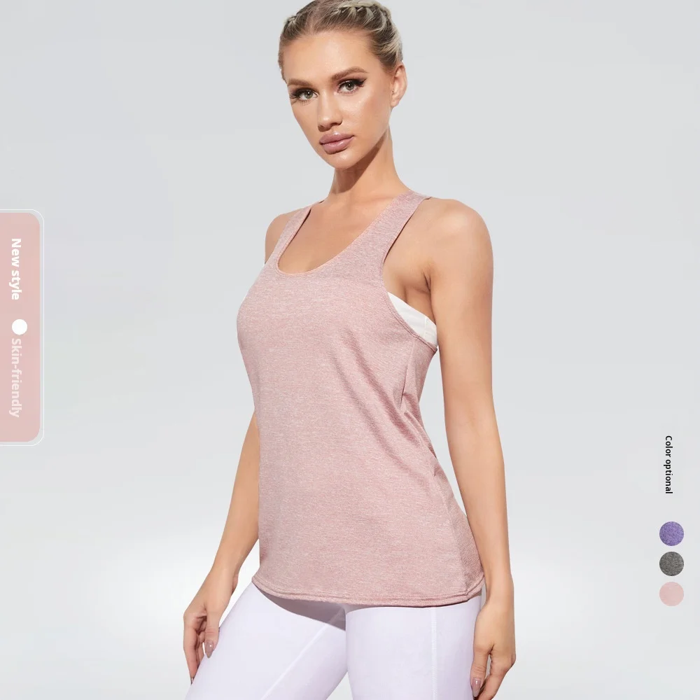 Yoga-Vest-para-Fitness-Running-respir-vel-oco-cor-s-lida-material-de ...