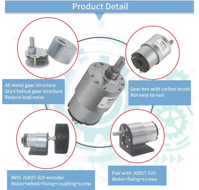 12v 7rpm Torque Gear Box Motor New Model 12V 7 RPM High Torque Gearbox ...
