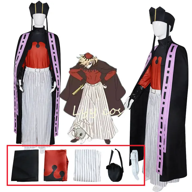 Douma Cosplay Anime Demon Slayer Costume Kimetsu no Yaiba Clothes Cloak ...
