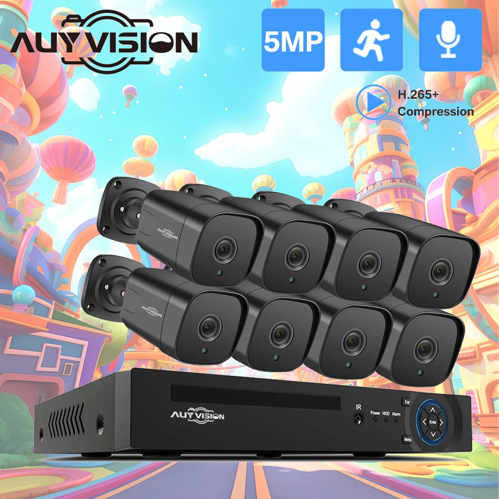 5MP-CCTV-Camera-Security-System-4K-8CH-POE-NVR-Set-Outdoor-Waterproof ...