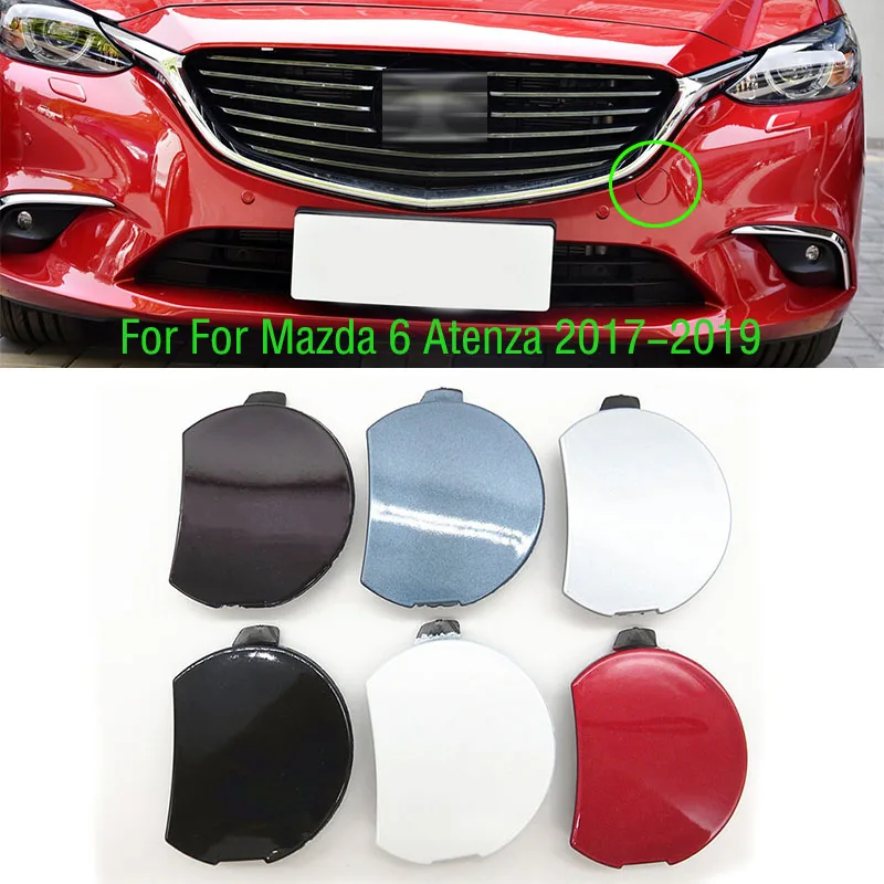 For-Mazda-6-Atenza-2017-2018-2019-Car-Front-Bumper-Tow-Hook-Cover-Cap ...