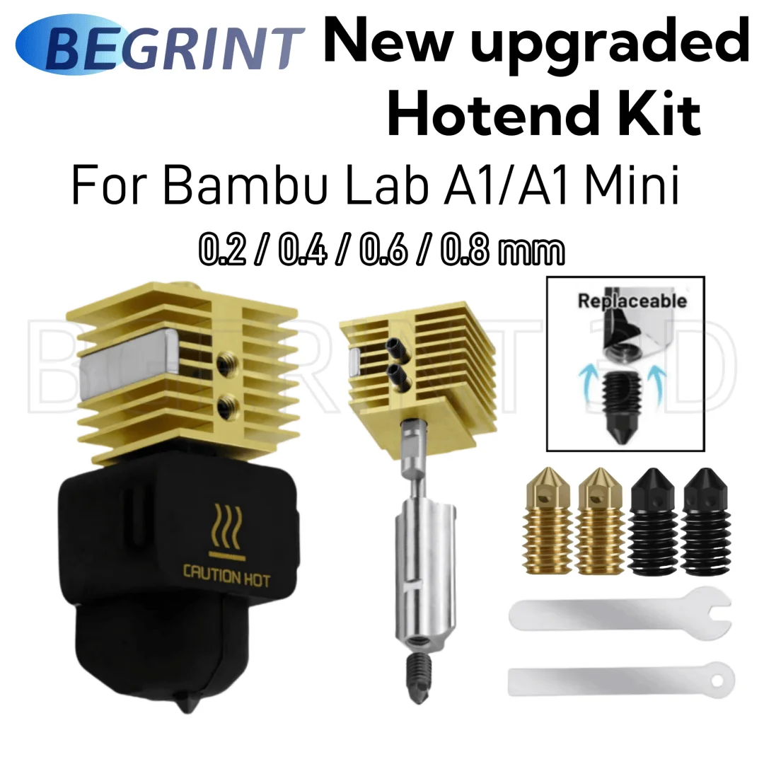 New-upgraded-Hotend-Kit-For-Bambu-Lab-A1-A1-Mini-Fast-Speed-Hot-End ...