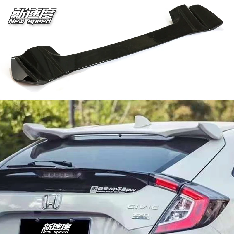 For Honda Civic Hatchback Rear Roof Cover Spoiler Wing Diffuser ...