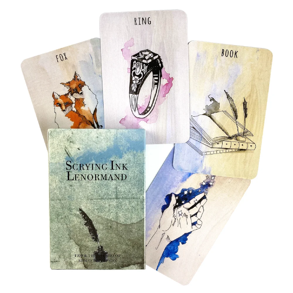 Tarot Oracle Card Decks | Tarot Lenormand Oracle | Scrying Ink ...