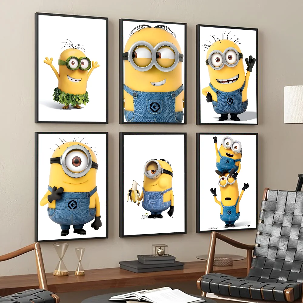 M-Minions-Poster-Paper-Print-Home-Living-Room-Bedroom-Entrance-Bar ...