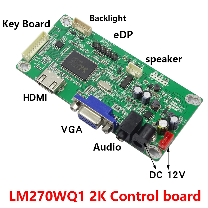 Placa base de Control LM270WQ1, tablero de unidad HDMI a EDP 2K ...