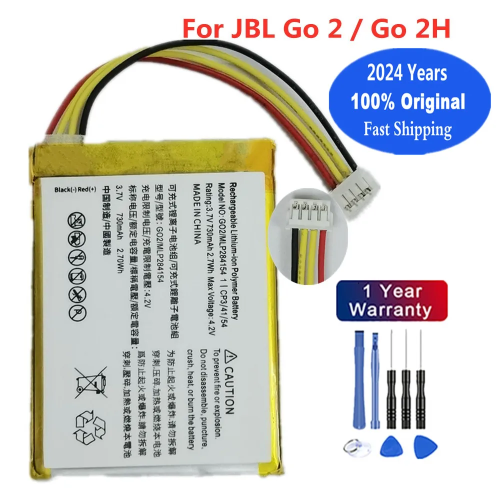 2024-Years-100-Original-Battery-For-JBL-Go-2-Go-2h-Go2-Go2h-MLP28415 ...