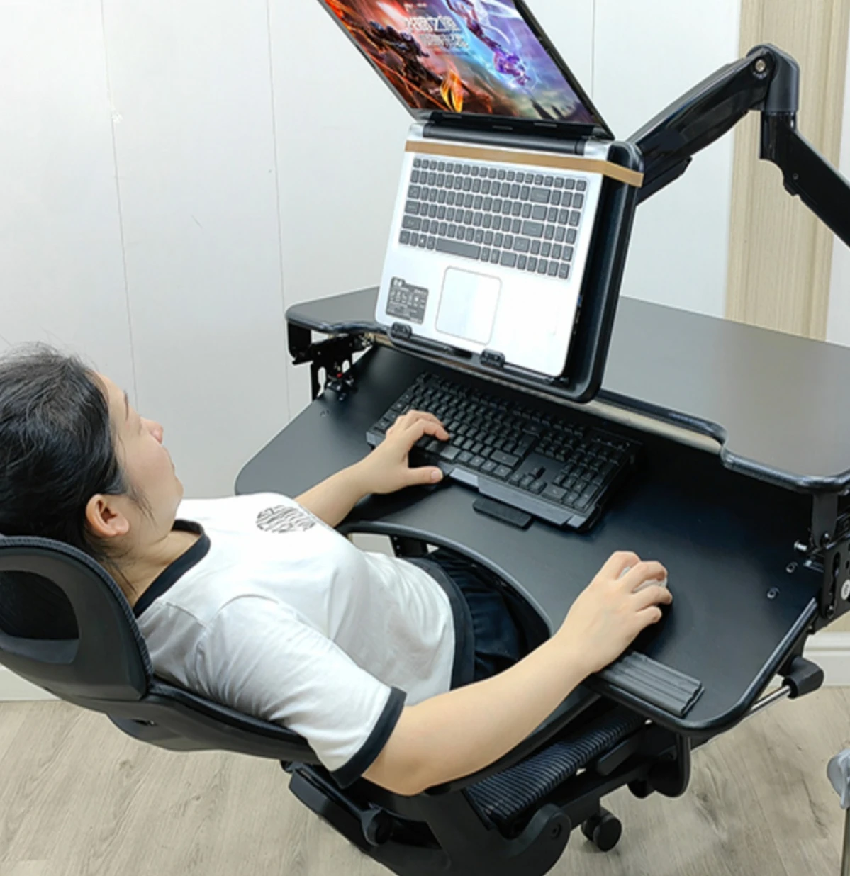 Computer-desk-on-bed-computer-table-folding-table-bedside-table-lazy ...