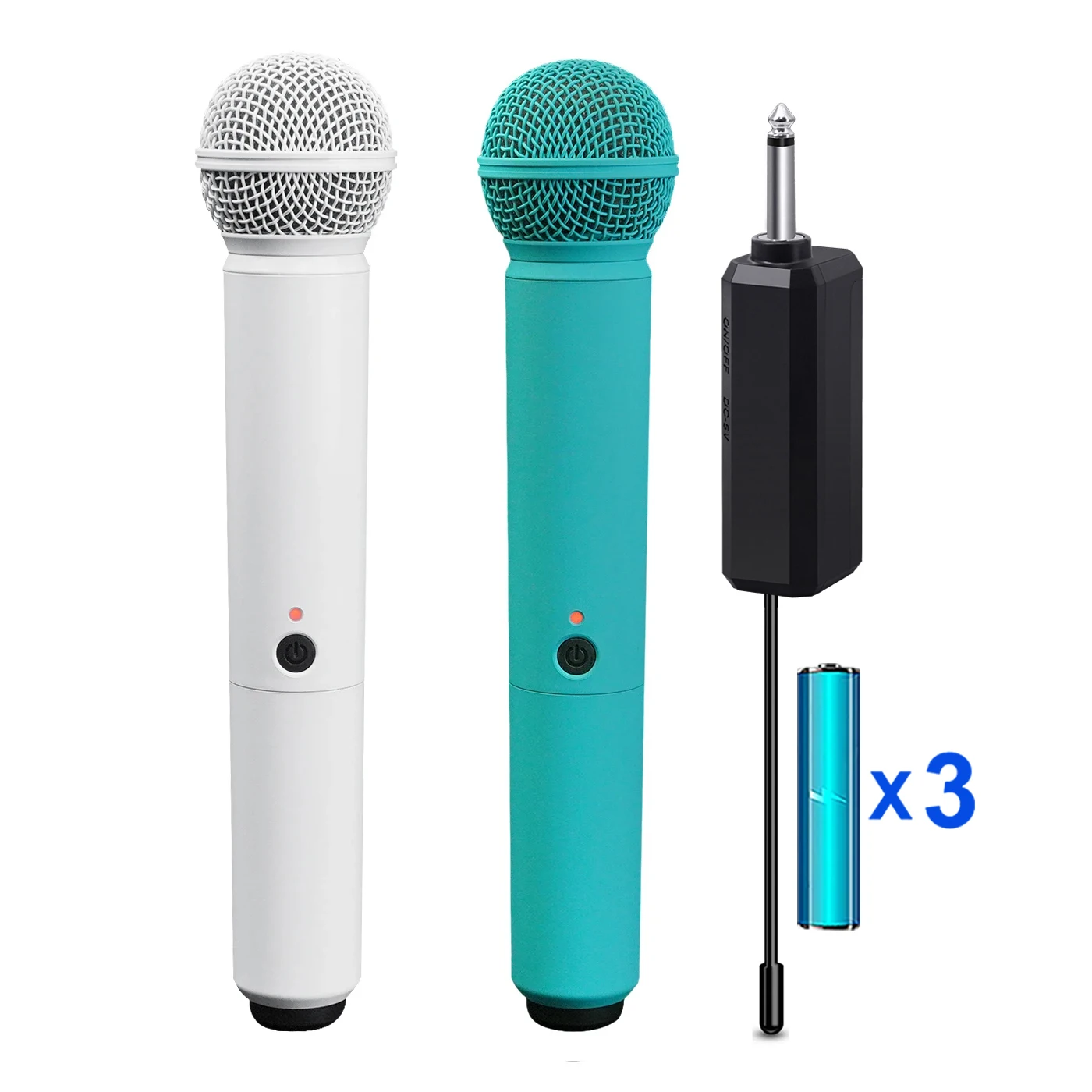 Heikuding-Syst-me-de-microphone-aste-sans-fil-3-micros-rechargeables-24 ...
