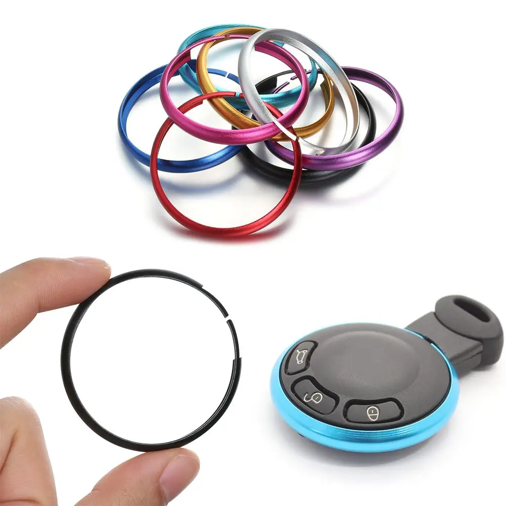 Protection-Trim-Aluminum-Alloy-Ring-Car-Key-Cover-Chains-Decoration ...