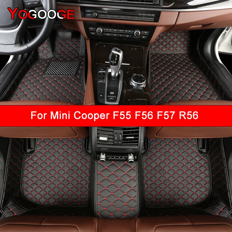 YOGOOGE-Custom-Car-Floor-Mats-para-Mini-Cooper-Auto-Acess-rios-Tapete ...