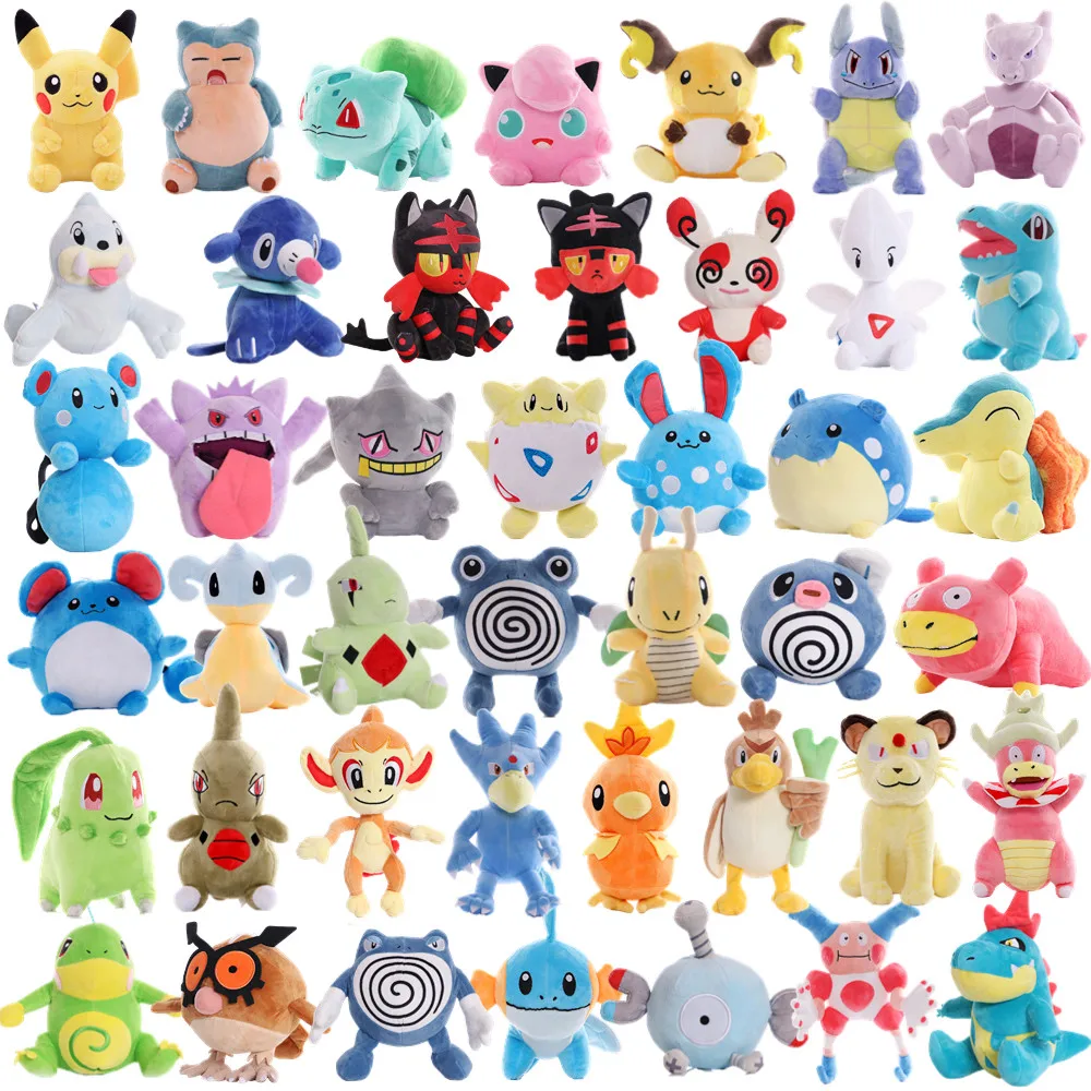 TAKARA-TOMY-Pokemon-Pl-sch-Spielzeug-Pikachu-Plushie-Gef-llte-Spielzeug ...