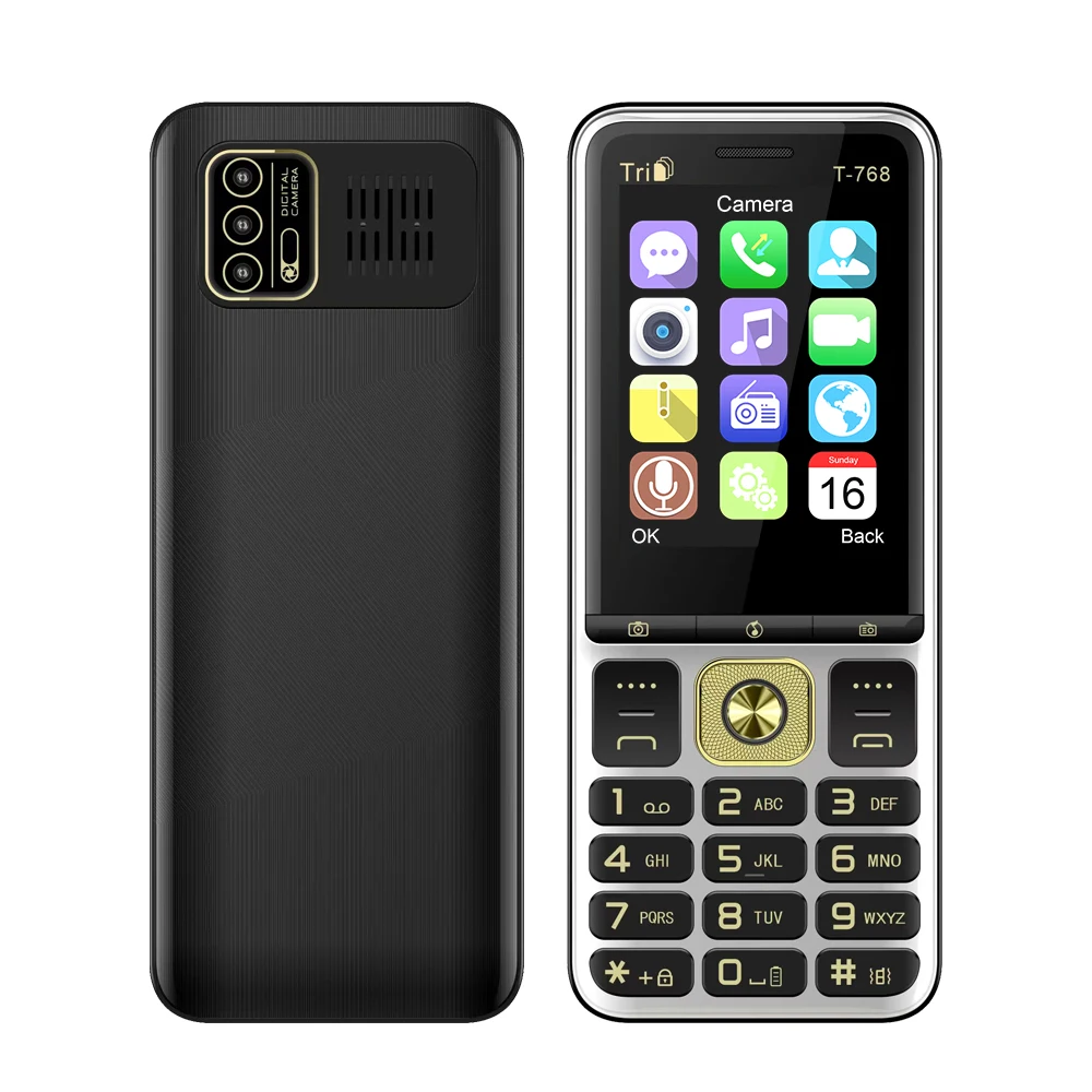 SERVO-Ultrathin-Design-3-SIM-Card-Mobile-Phone-2-8Inch-Screen-Speed ...