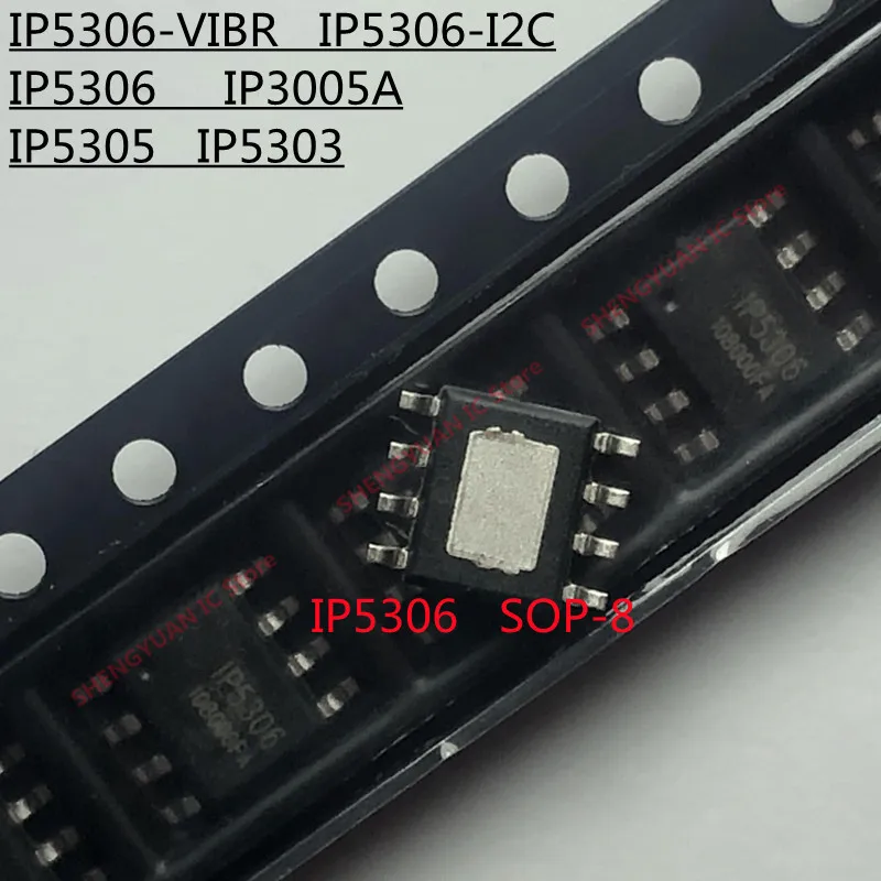 20 adet IP5306 VIBR IP5306 I2C IP5306 IP3005A IP5305 IP5303 USB ...
