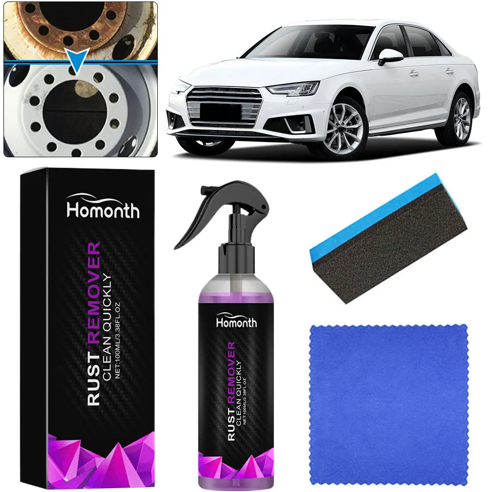 100ml Rust Inhibitor Paint Rust Remover Car Rust Removal Spray Auto Rim ...