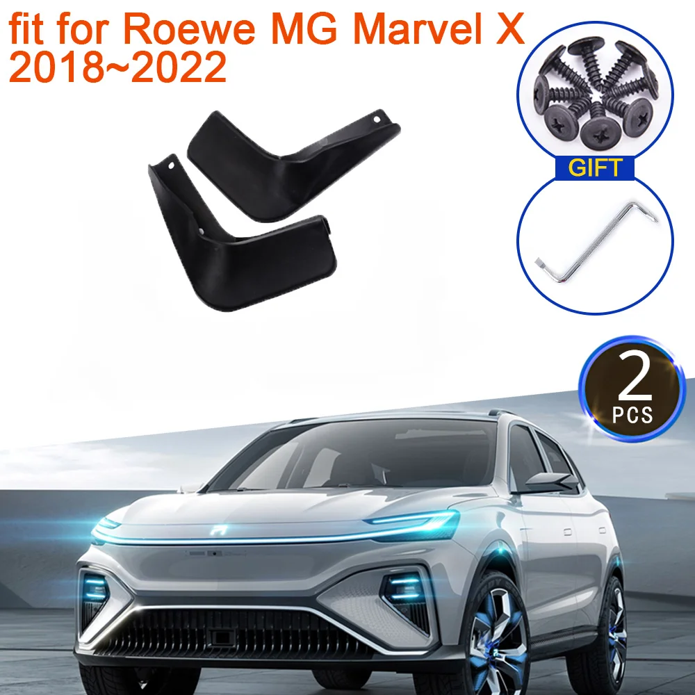 2Pcs Front Wheels Mudguards for Roewe MG Marvel R Auto X 2018~2022 ...