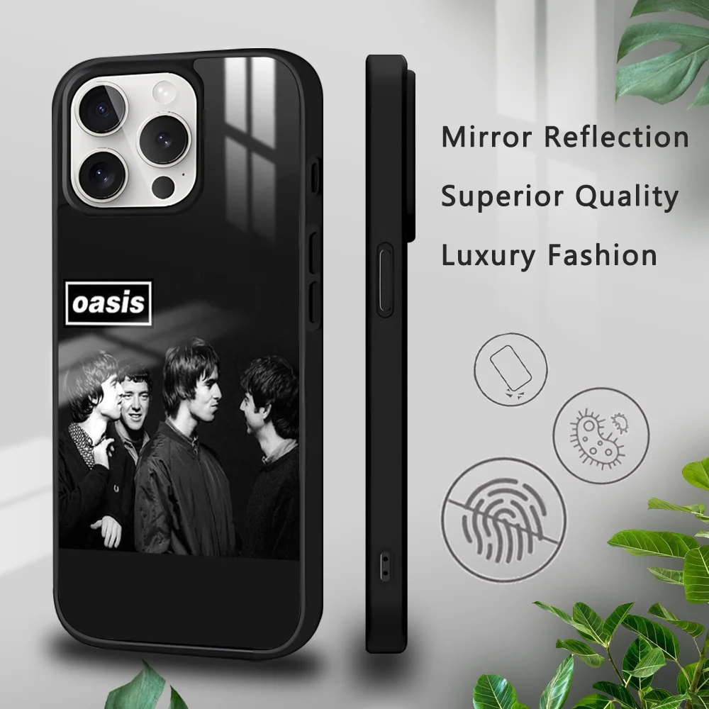 Hot Band O-Oasis Phone Case For iPhone 16 15 14 13 12 11 Pro Xs Max ...