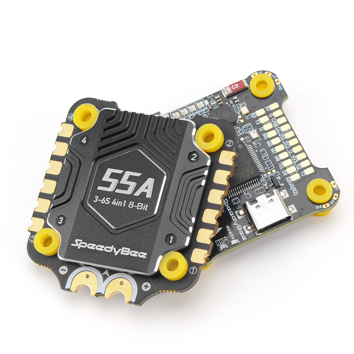SpeedyBee-controlador-de-vuelo-F405-V4-BLS-55A-ESC-Stack-30x30mm-para ...