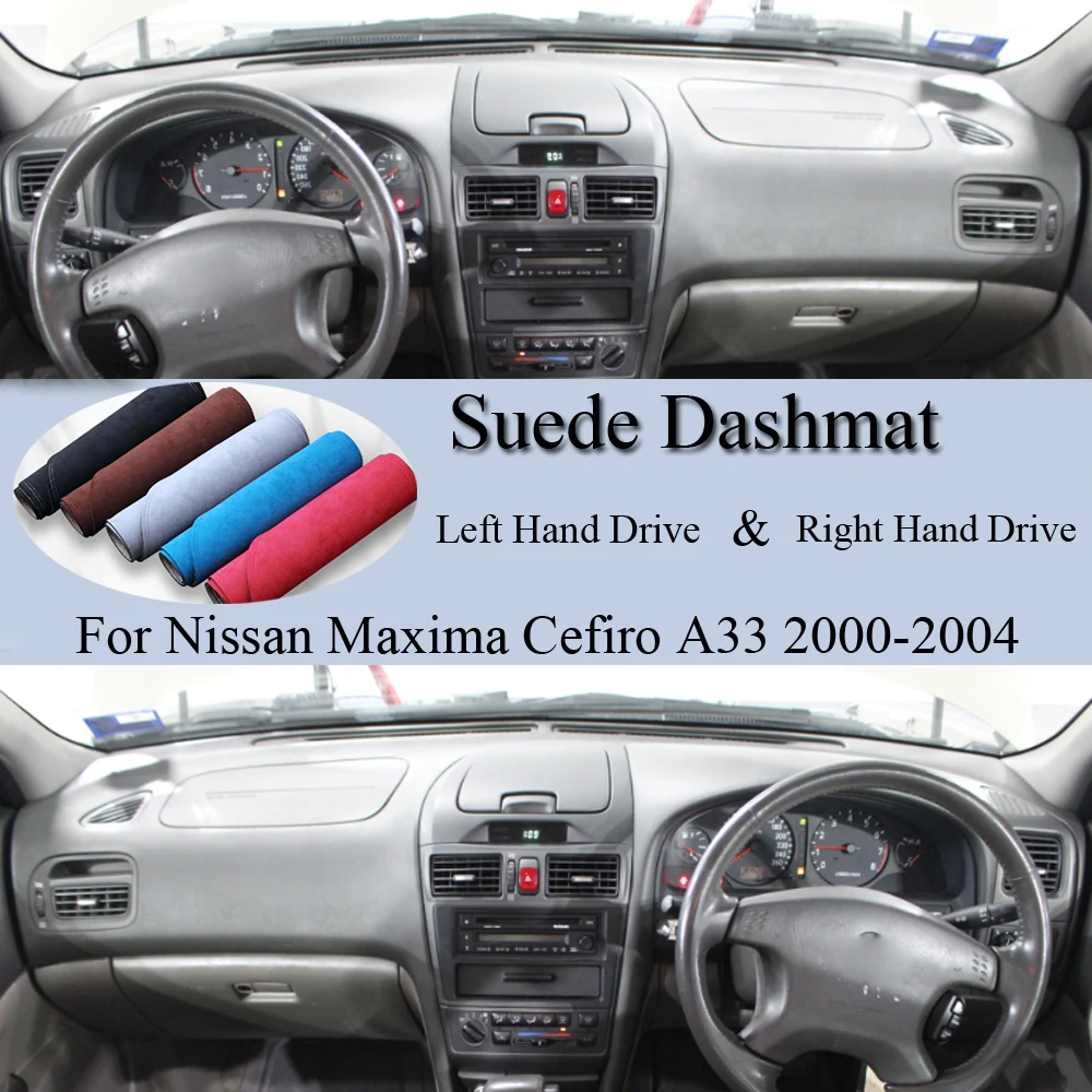 For Nissan Maxima Qx Ti Cefiro Iii Mk3 A33 J31 2000-2004 Suede Leather ...