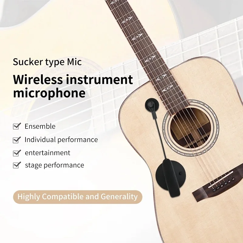 Musical-Instrument-Portable-Suckedd-Cup-Wireless-Microphone-Voice ...