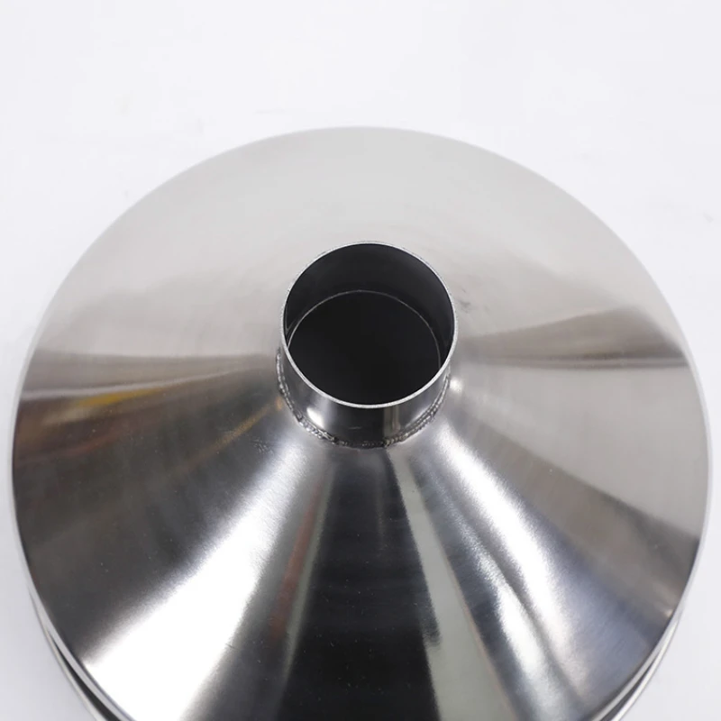 New-Stainless-Steel-Funnel-Large-For-With-Filter-Household-Wine-And-Oil ...