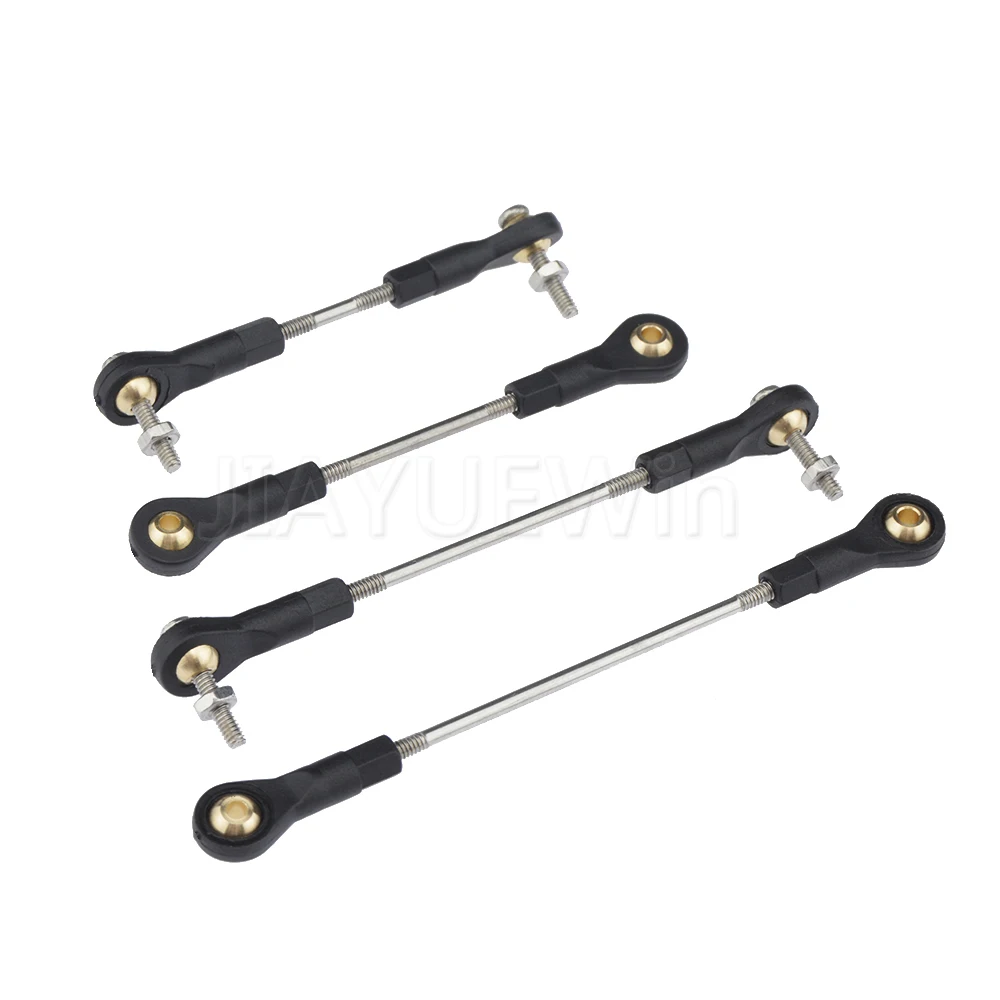 1Pc-M2-Stainless-Steel-Push-Rod-Linkage-2Pcs-Nylon-Rod-End-Ball-Joint ...